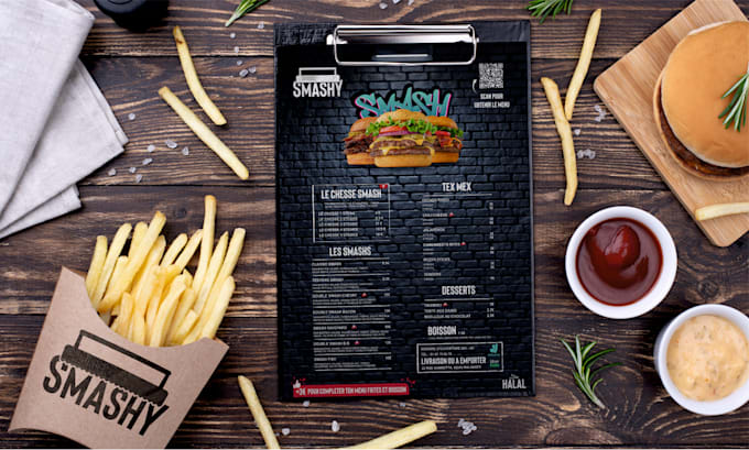 Design high quality menu for modern restaurants and cafes by Sofiane741 ...