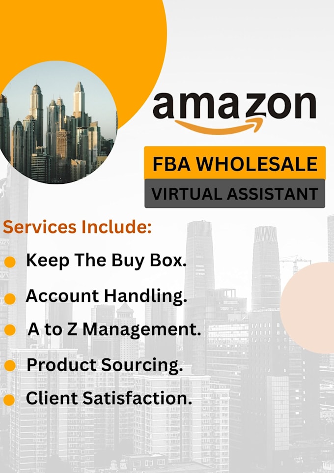 Be your amazon fba wholesale virtual assistant by Sumeetaq | Fiverr