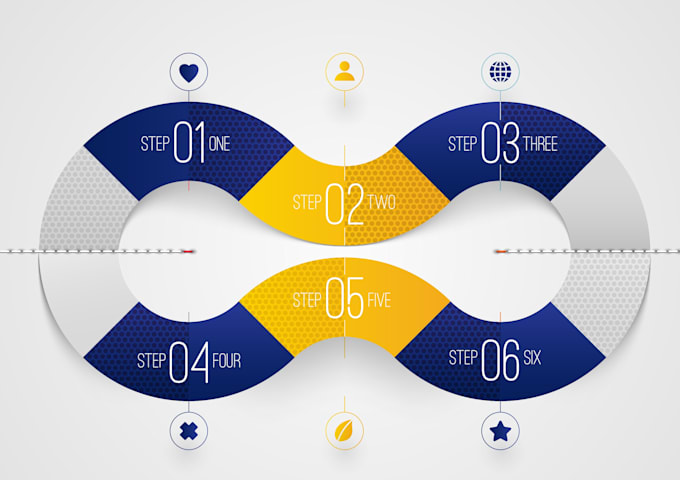 Design business infographics, flow chart, unique online diagram ...