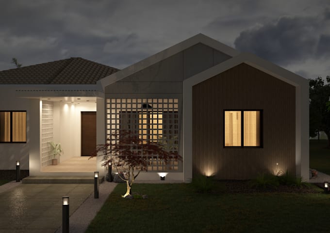 Do 3d realistic architectural renderings by Korabkraja | Fiverr