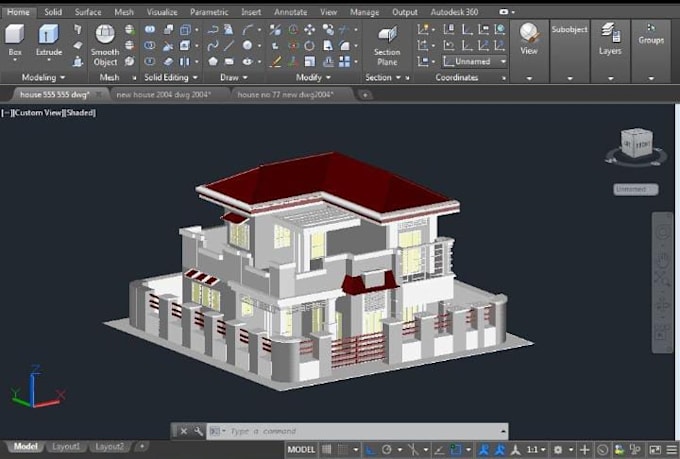 Professional 2d and 3d autocad modeling by Fahadhassan70 | Fiverr