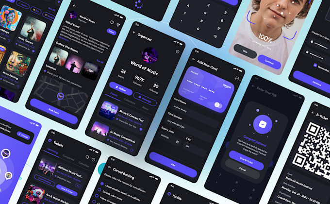 Do Interactive Mobile App Ui Ux Design And Prototype In Figma By Sozib