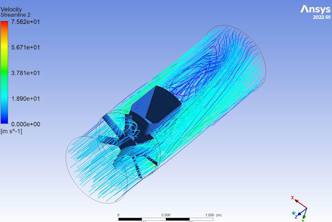 Make cfd simulation on ansys fluent or cfx coupled with structural fea ...