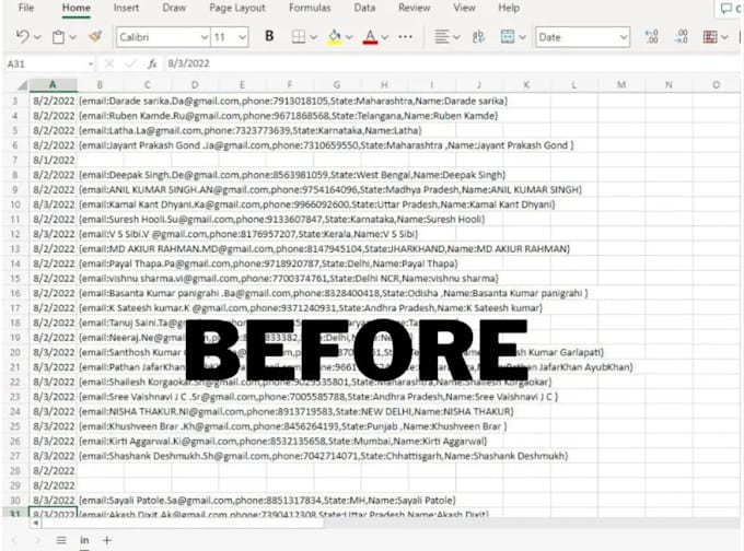 Clean Organize Merge And Format Excel And Csv Data By Rohitgarg867 Fiverr