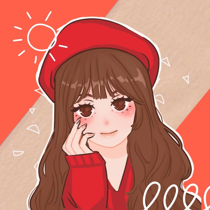 Dibuja un lindo ícono de personaje, correspondiente a pfp Dibuja un lindo ícono de personaje, correspondiente a pfp