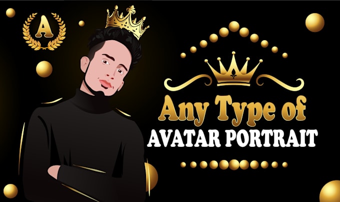 Draw affordable avatar portraits professionally for your digital ...