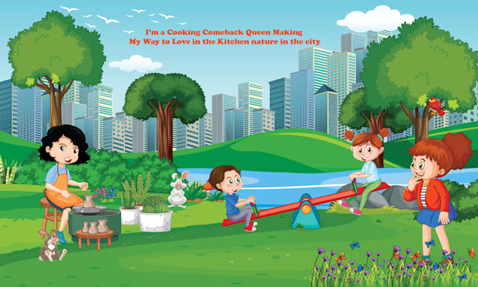 Draw children story book illustrations and book cover by Kids_artbook ...