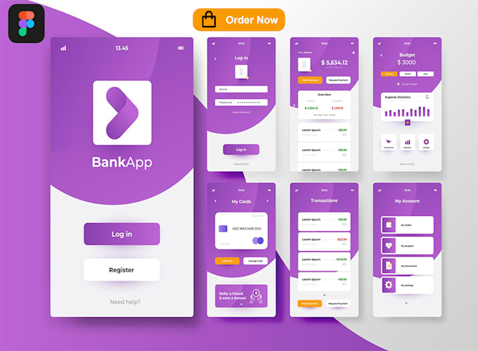 Stunning figma blueprint for web and mobile by Sampathwick1984 | Fiverr