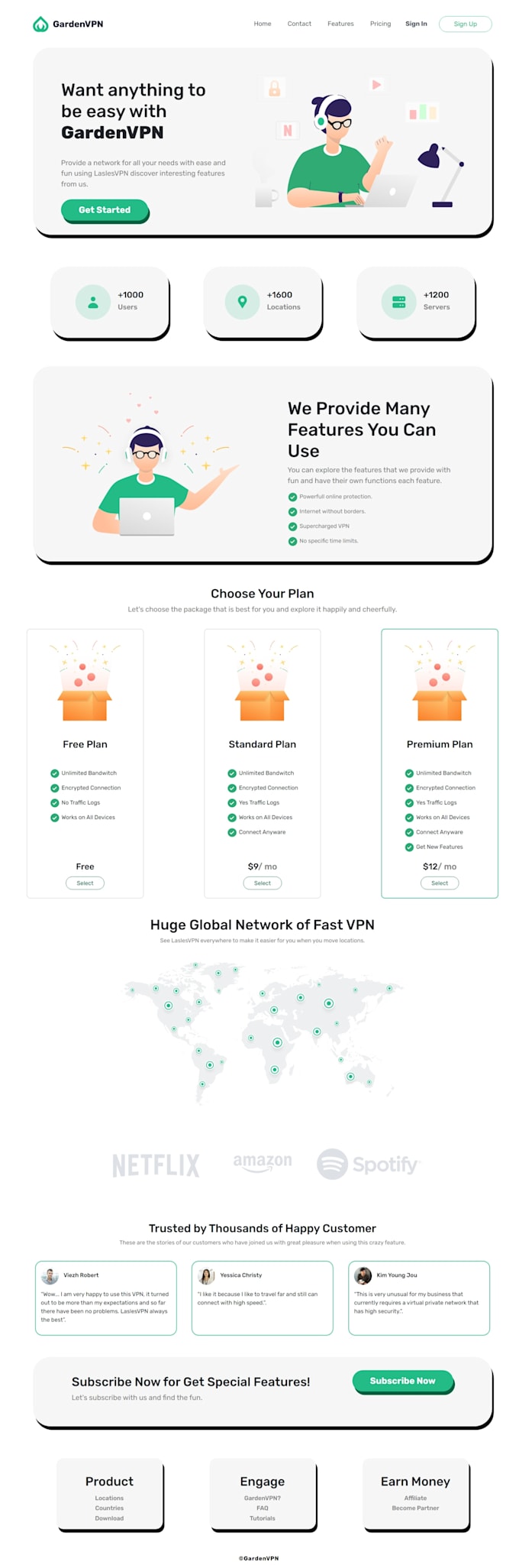 Turn your figma design into beautiful landing page by Merouan_dev | Fiverr