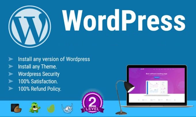 Install wordpress, setup theme and do customization by Saeedanwar432 | Fiverr