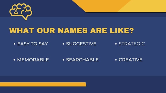 Create your strategic brand name, ready to trademark by Tommasofavero ...