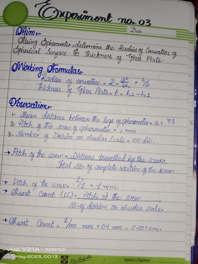 Handwriting notes and letter by Haiqajan404 | Fiverr