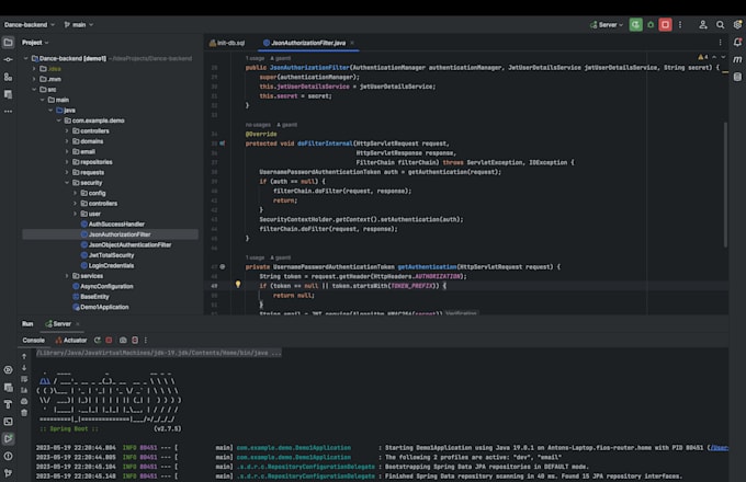 Develop powerful backend applications with java and a reliable database by Anz_gsk | Fiverr