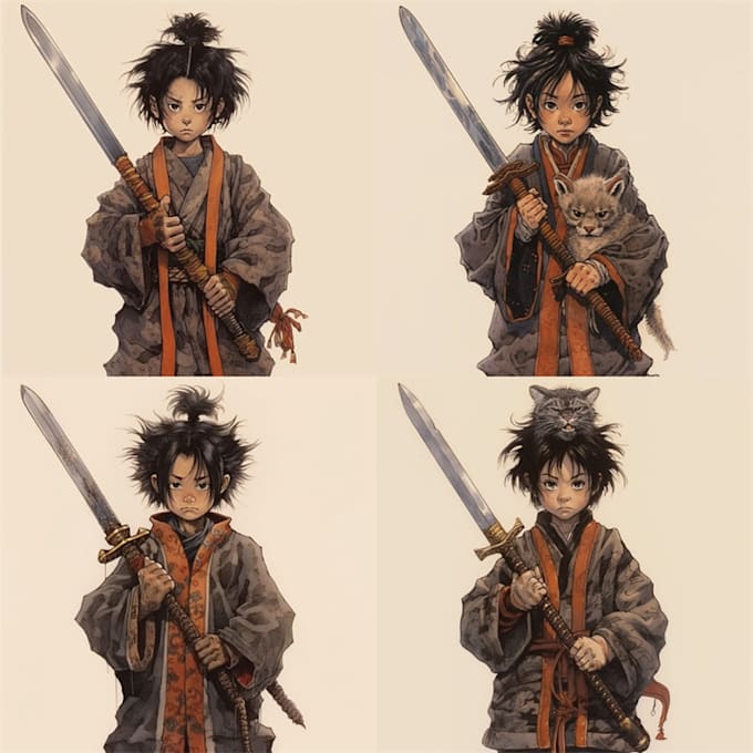 Create original character design and concept art for you, not ai by ...