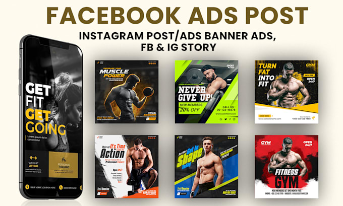 Design social media post facebook instagram ads post banner by ...