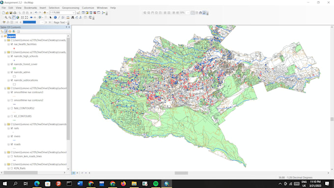 Work with arcgis to produce gis maps by Retevar | Fiverr
