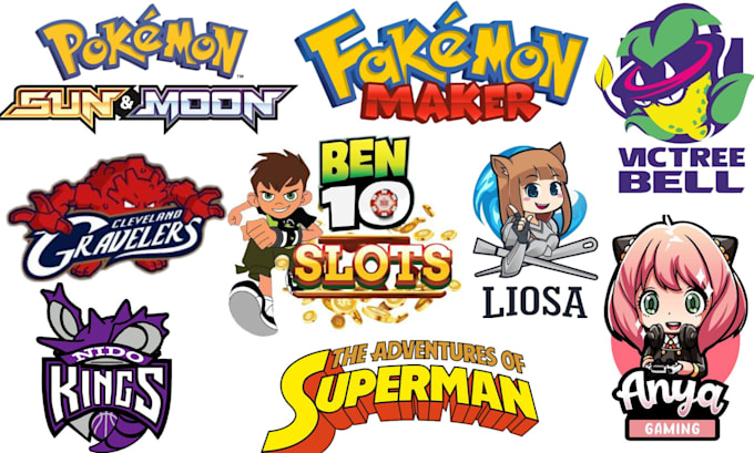 Create fakemon chibi fun with funky style pokemon logo design by ...
