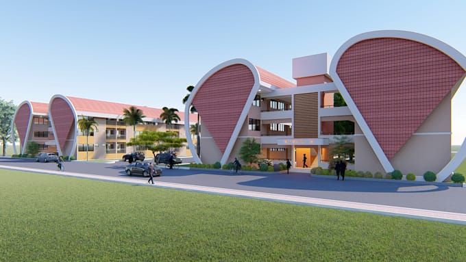 Create A 3d Bim Architectural Model On Revit By Beehivesandream Fiverr