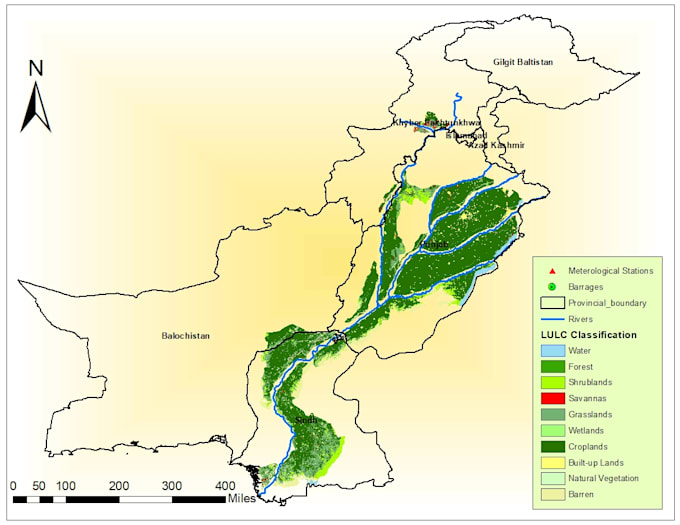 Create land use land cover maps, zonal maps and 2d maps by ...