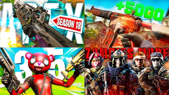 Design a fps thumbnail for youtube by Shadoweditsuk | Fiverr