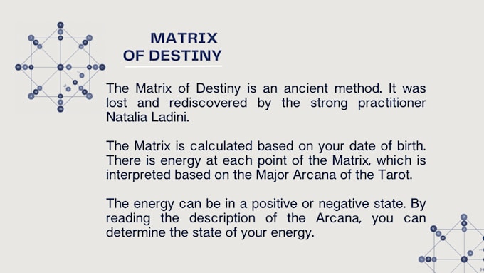 Do a detailed destiny matrix analysis with recommendations by Ketrinesh ...
