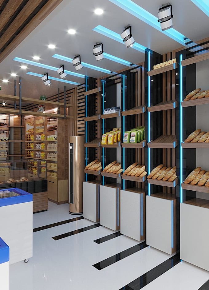 Expert 3d retail shop and interior design for your business by Adana6 ...