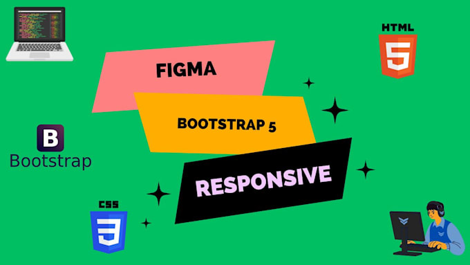 Convert figma to html, xd to html, psd to html responsive bootstrap 5 by Abu_raihan_dev | Fiverr