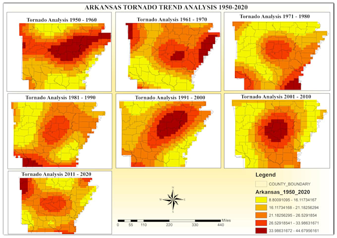 Develop topographic, zonal maps and perform spatial analysis by ...