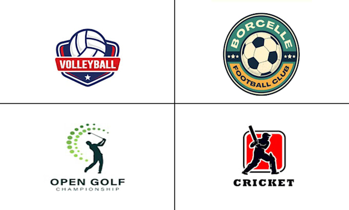 Do unique sports club logo design by Abdulhannan_61 | Fiverr