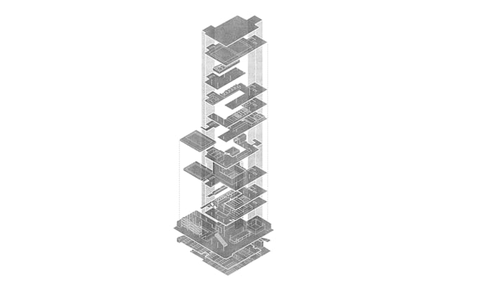 Create an axonometric diagram of your project by Andradecamila_ | Fiverr Create an axonometric diagram of your project by Andradecamila_ | Fiverr