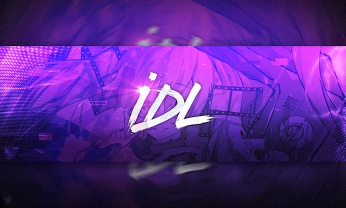 Create a style twitter youtube banner for you by Reallyidl | Fiverr