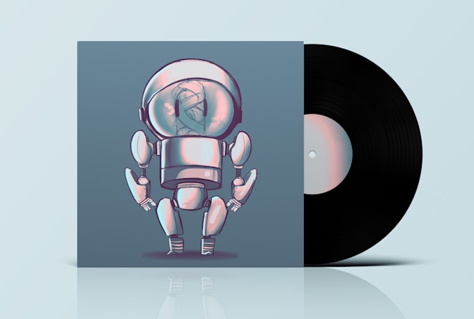 Draw a cartoon album cover art by Alissbell | Fiverr