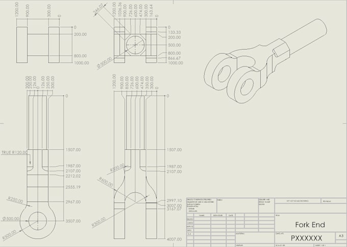 Design 2d technical drawing, mechanical drawing using gd and t symbols ...