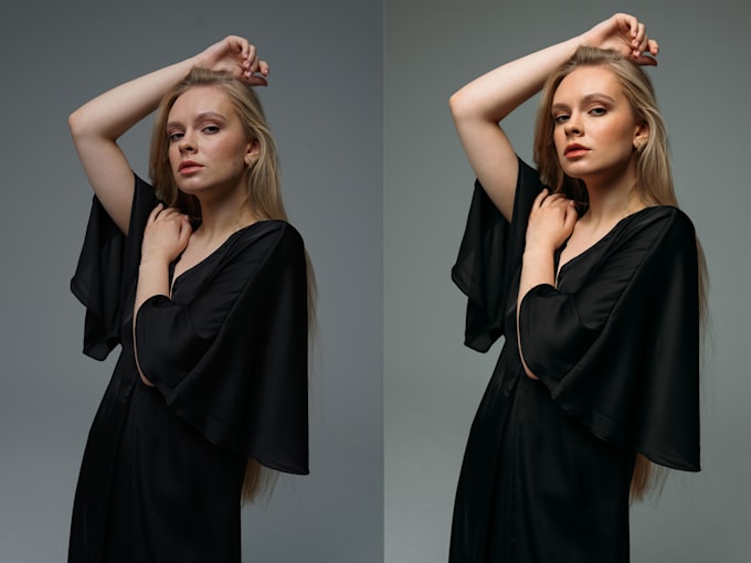 Retouch lookbook, model test, portrait photo by Lilpikphoto | Fiverr