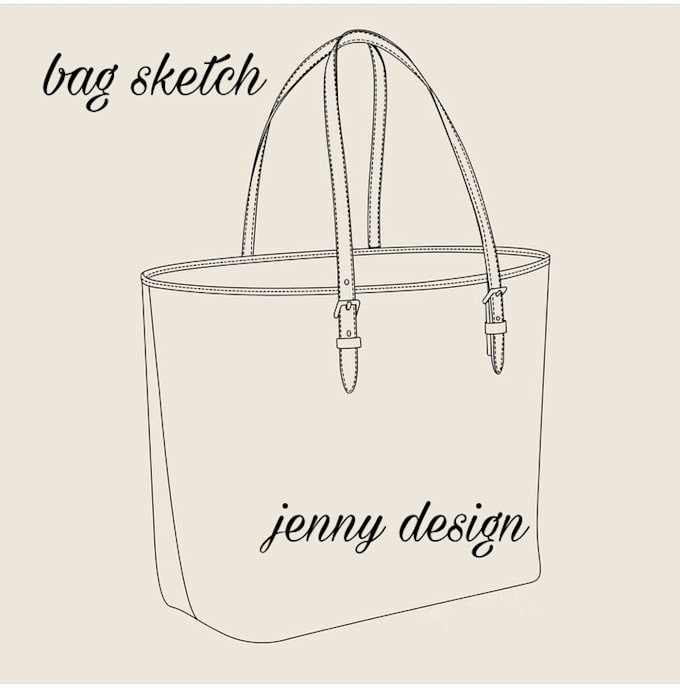 Detailed tech pack for any bags tote bags backpacks, and mylar bag ...