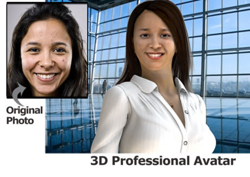 Make a professional looking 3d business avatar to use as your identity ...