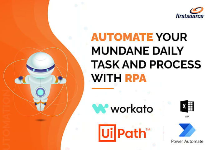 Do rpa bots for your repetitive mundane tasks uipath ,scraping uploader ...