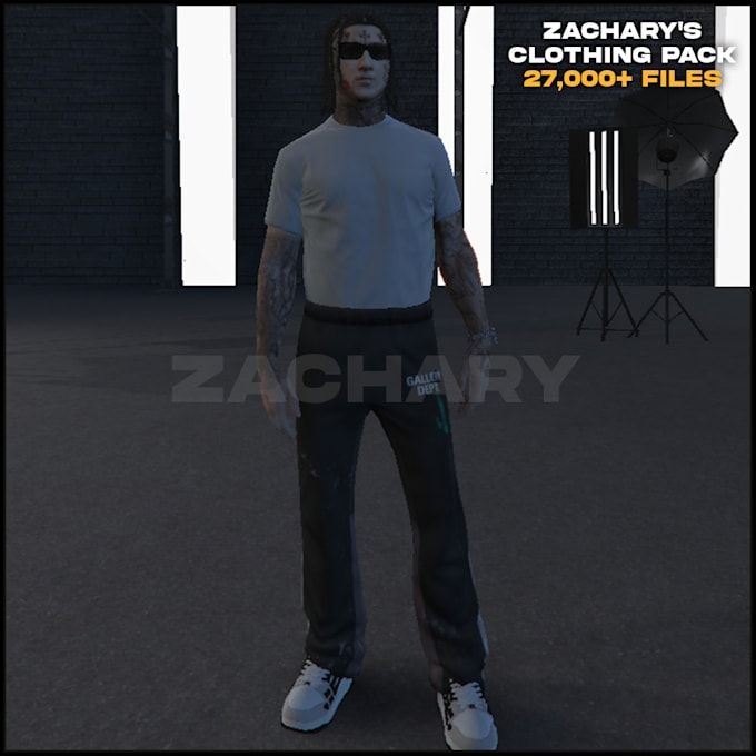 Give you my exotic fivem clothing pack with more than 27,000 files by Zachharyy | Fiverr