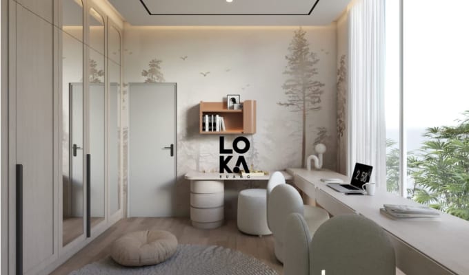 Do design interior with realistic visual rendering by Lokaruang | Fiverr
