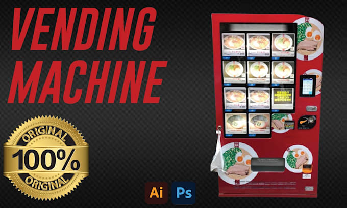 Design a vending machine catalog by Preeshygrafix | Fiverr