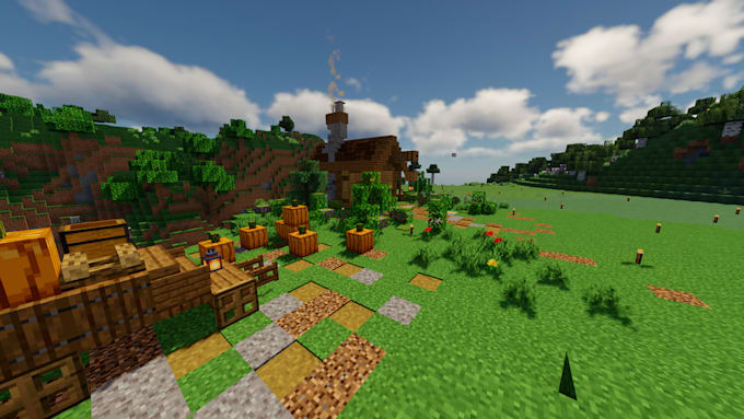 Learn you how to make minecraft nature builds by Finnblok | Fiverr