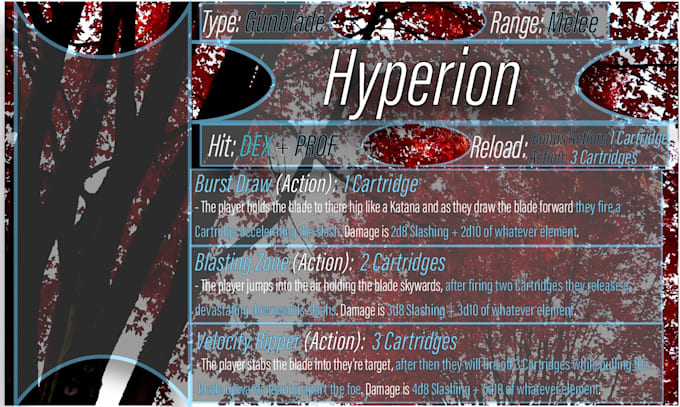 Make you custom dnd item cards by Fareast16 | Fiverr