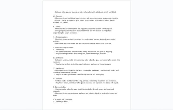 Create fivem documents for your server or organization by Casualz896 ...