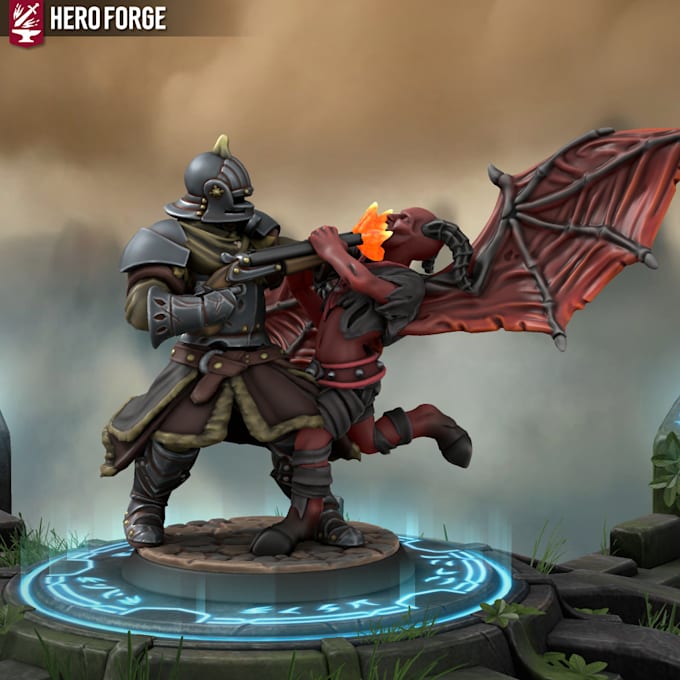 Design your character in hero forge by Agooseart | Fiverr