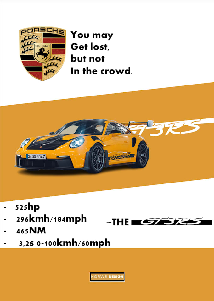 Create custom car and vehicle posters by Timo_fk | Fiverr