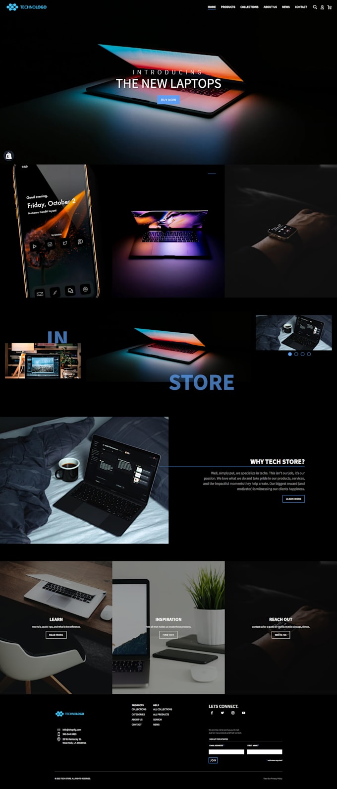 Create a professional shopify theme for your store by Shopify_andy | Fiverr