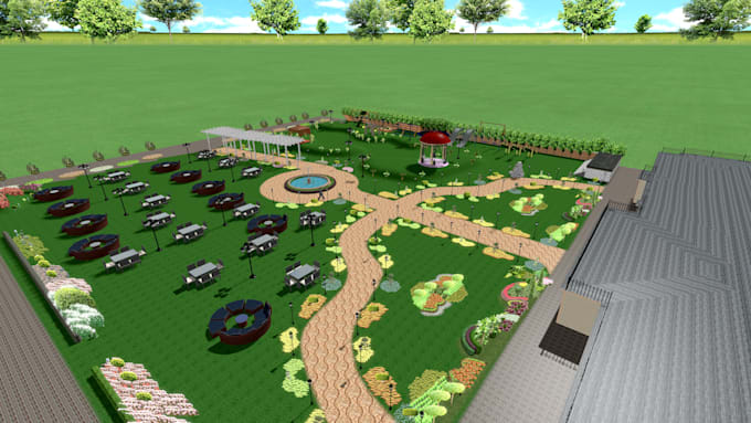 A 3d plan of your loan by Hamza1only | Fiverr