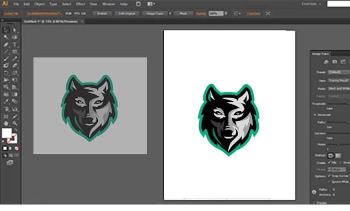 Vectorize logo, image, and modify or change color for you by ...
