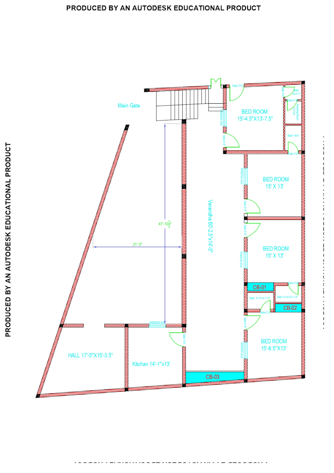 Draw 2d and 3d autocad drawing by Asadullahkha271 | Fiverr