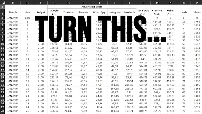 Create Your Customized Spreadsheet With Macros And Formulas By Julianguillaume Fiverr